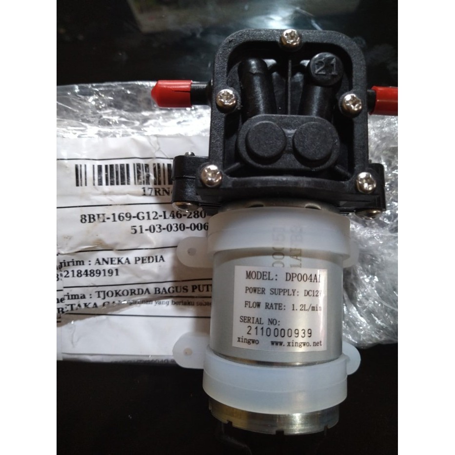Jual Pompa Air Dispenser Galon Bawah Modena Dd-7107 Luv 7107Luv Dinamo ...