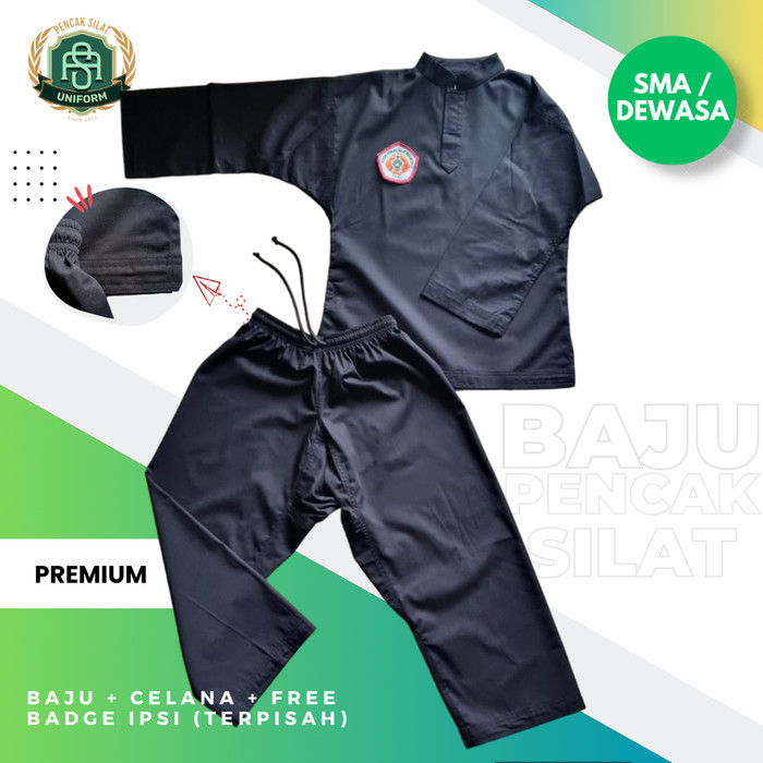 Jual BAJU PENCAK SILAT SMA DEWASA IPSI PREMIUM SERAGAM PENCAK SILAT ...