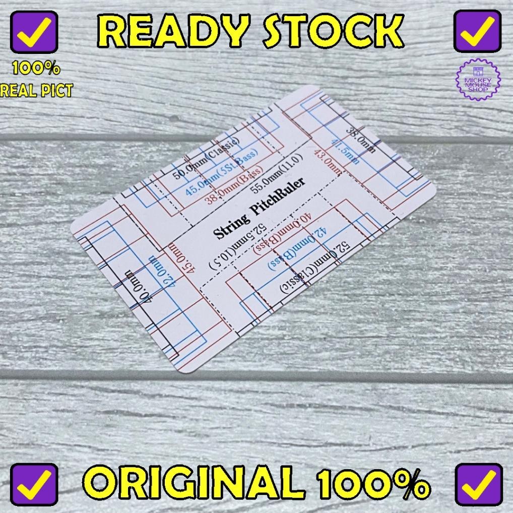 Jual Product Terpopuler Alat Ukur Senar Gitar Penggaris Pengukur String ...