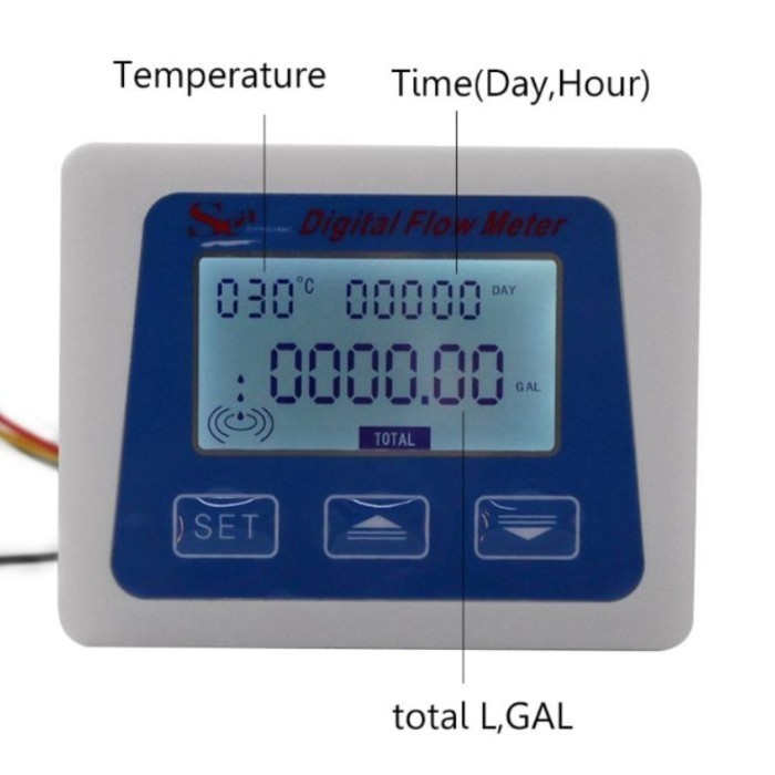 Jual Digital Flow Meter Display With Water Sensor 3 Inch Lcd-S Termurah ...