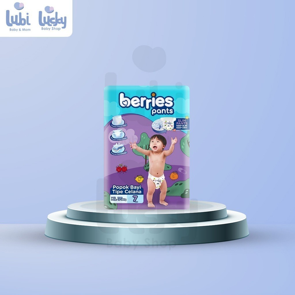 Jual BERRIES BABY PANTS SIZE XL 7/POPOK MURAH | Shopee Indonesia