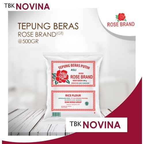 Jual Tepung Beras Rose Brand 500 gram | Shopee Indonesia