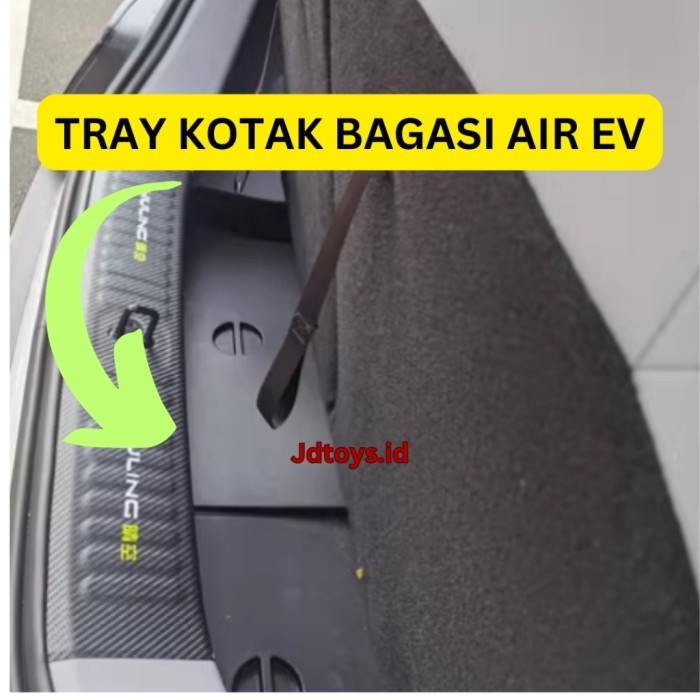 Jual PROMO KOTAK BAGASI WULING AIR EV / TRUNK ORGANIZER AIR EV ORIGINAL ...