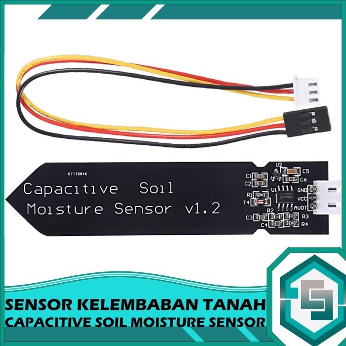 Jual SENSOR KELEMBABAN TANAH CAPACITIVE SOIL HYGROMETER HUMIDITY ...