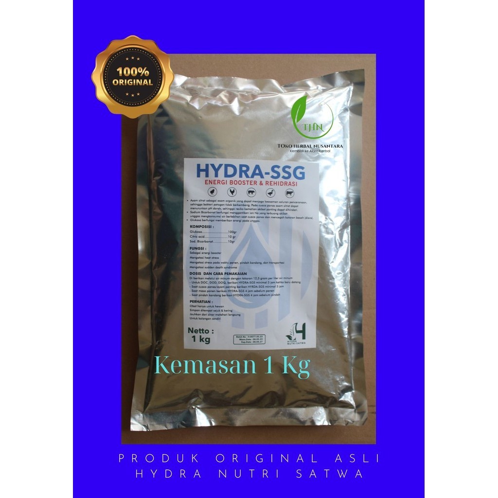 Jual Hydra SSG Hydrassg Original Asli Produk Prof Antimon Ilyas Kemasan 1 Kg | Shopee Indonesia