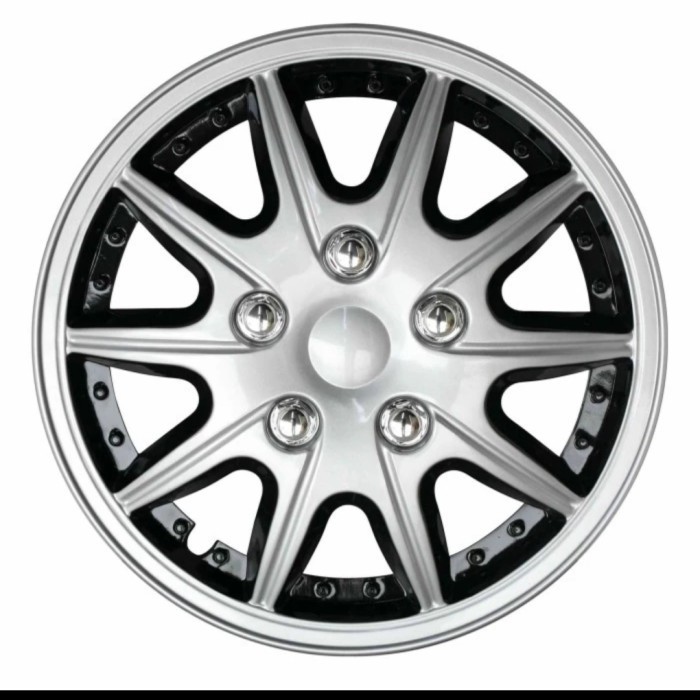 Jual Velg - Wheel Dop Cover Velg Mobil Sigra Ring 13 Dan 14 Inch Hitam ...