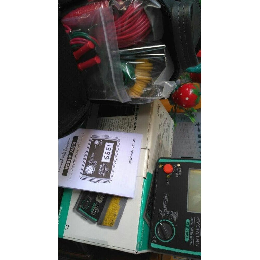 Jual Megger Grounding Kyoritsu 4105A Digital Earth Grouding Tester ...