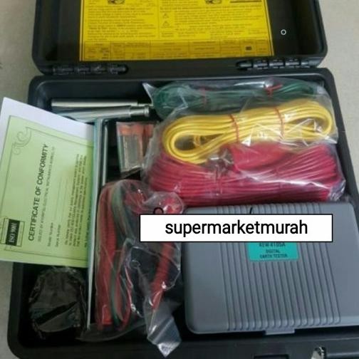 Jual Kyoritsu 4105Ah Grounding Earth Tester Kit Set 100% Asli | Shopee ...