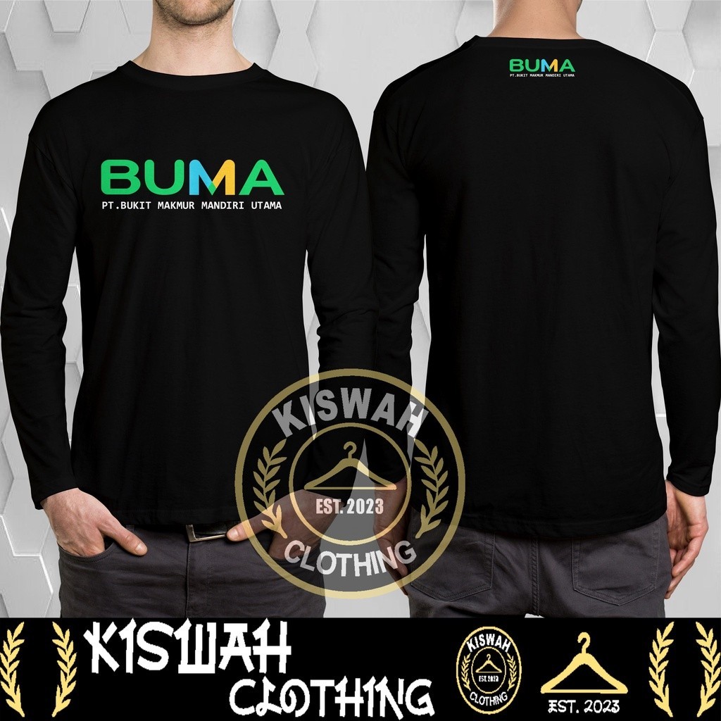 Jual Kaos Tshirt PT BUMA Bukit Makmur Mandiri Utama Lengan Panjang Kaos ...