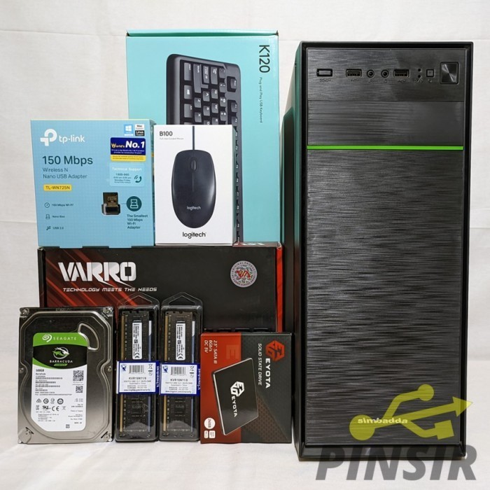 Jual CPU PC Rakitan Intel Core i7 RAM 16GB SSD 1TB Kualitas Premium | Shopee Indonesia