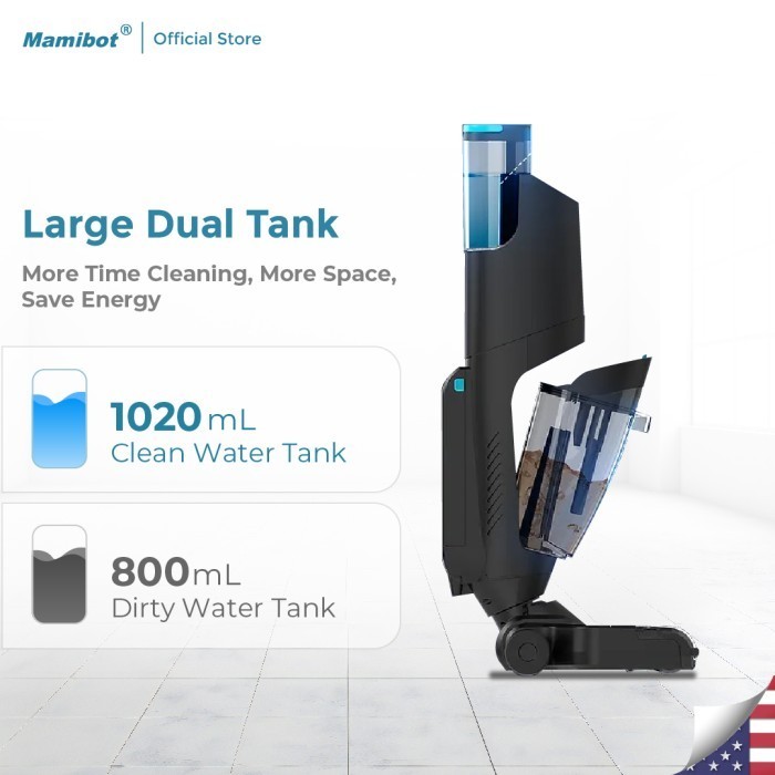Jual Mamibot Flomo Cordless Wet Dry Sterilisation Vacuum Cleaner ...
