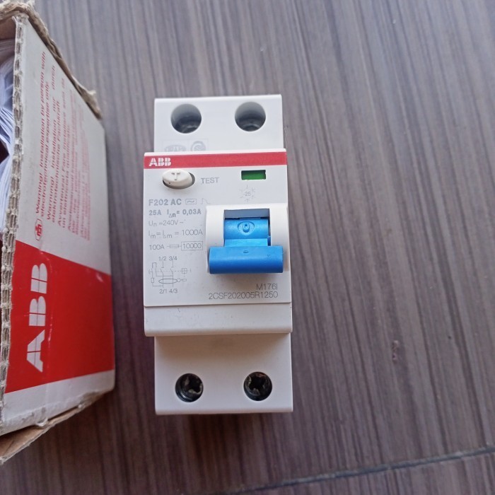 Jual ELCB RCCB MURAH 2P 25A 30MA ABB | Shopee Indonesia