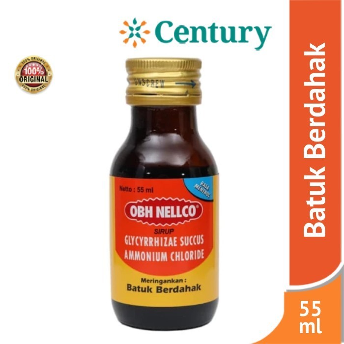 Jual OBH Nellco Batuk Berdahak Syrup 55ml | Shopee Indonesia