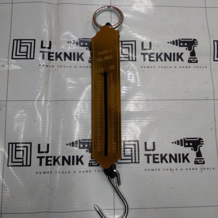 Jual LOBSTER TIMBANGAN PER GANTUNG TARIK 50KG POCKET BALANCE SCALE 50 ...