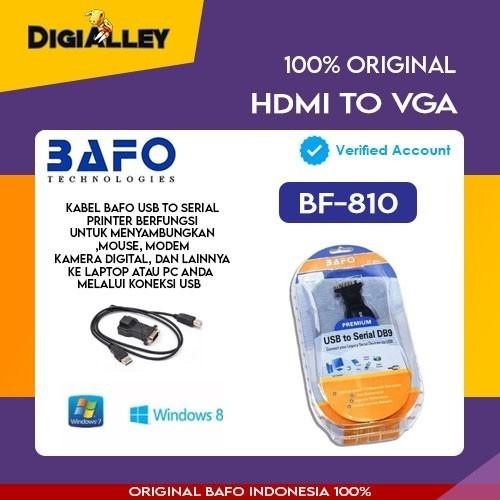 Jual PROMO KABEL USB TO SERIAL DB9 BAFO BF-810 ADAPTER RS232 CONVERTER ...