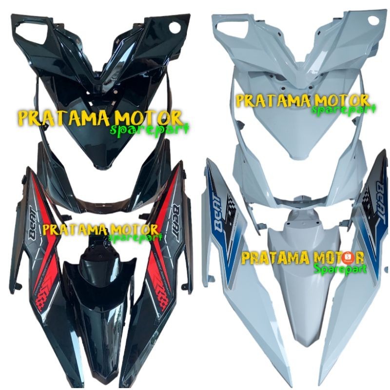 Jual Full Body Halus Honda Beat Fi Esp Eco Putih Hitam Biru Pink 2016 ...