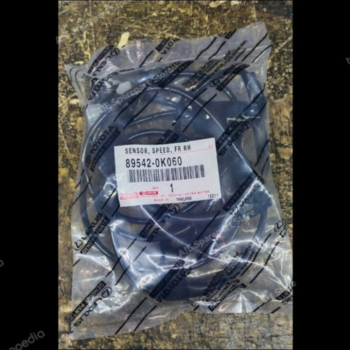 Jual Sensor Speed Abs Fortuner Vrz Hilux Revo 89542-0K060/89543 ...
