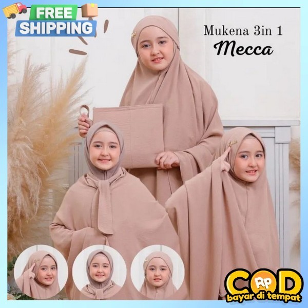 Jual Peralatan Shalat Mokenah Import Premium Mukena Anak Perempuan ...