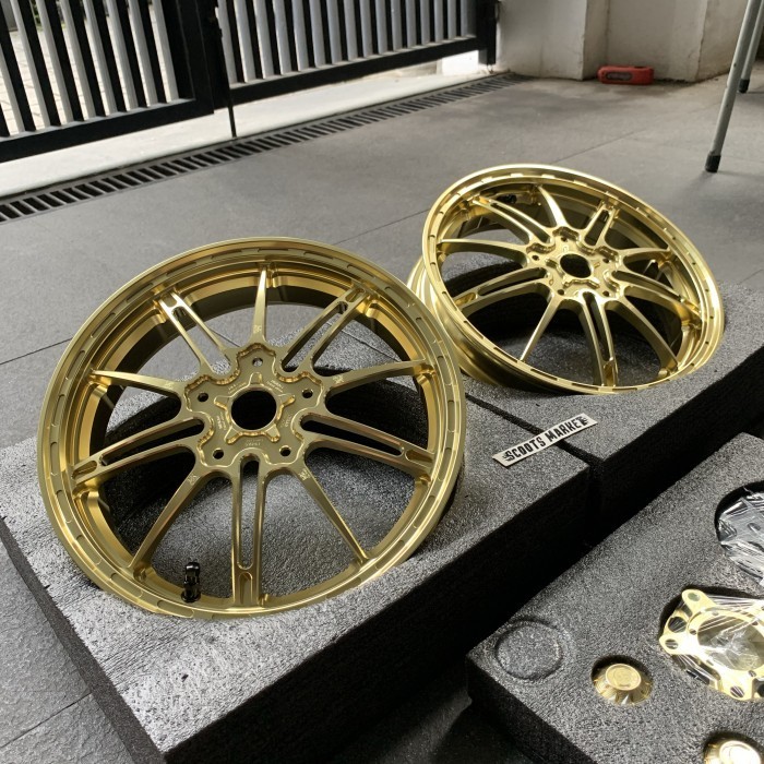 Jual Velg MK Factory Drag Gold Series R12 Vespa Sprint Primavera SLX ...