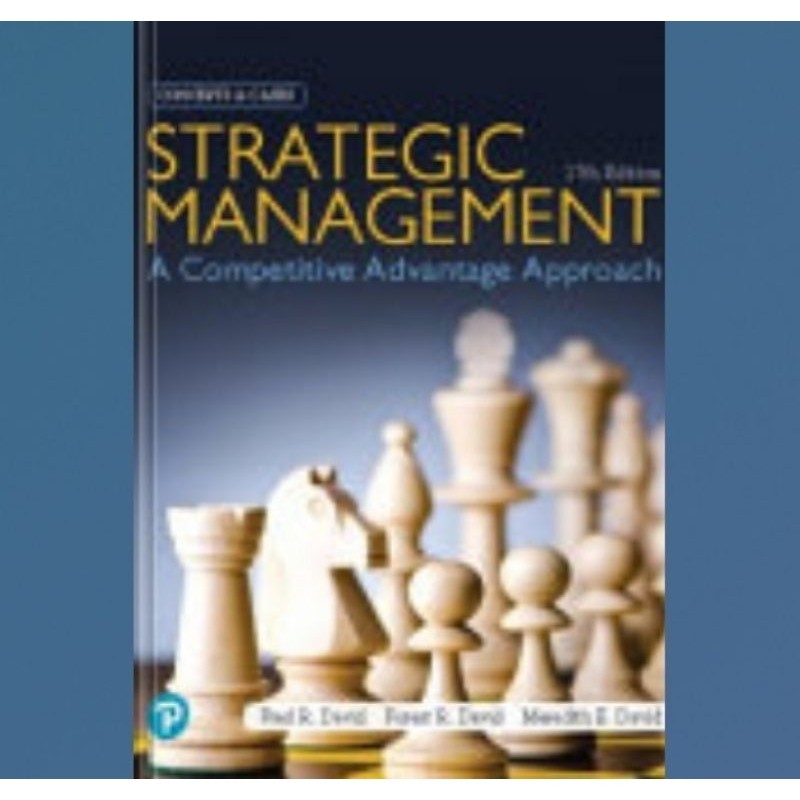 Jual Buku Strategic Management: A Competitive Advantage Approach, 17th ...
