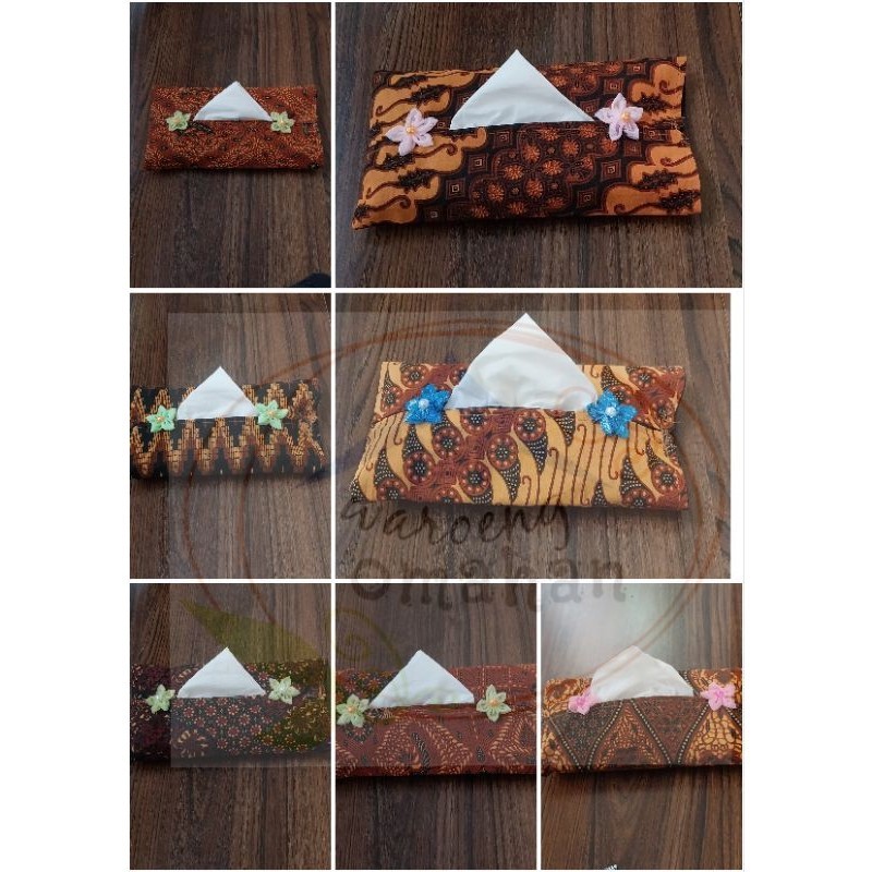 Jual TEMPAT TISU KAIN BATIK UK.KECIL/TISU 50 SHEET | Shopee Indonesia