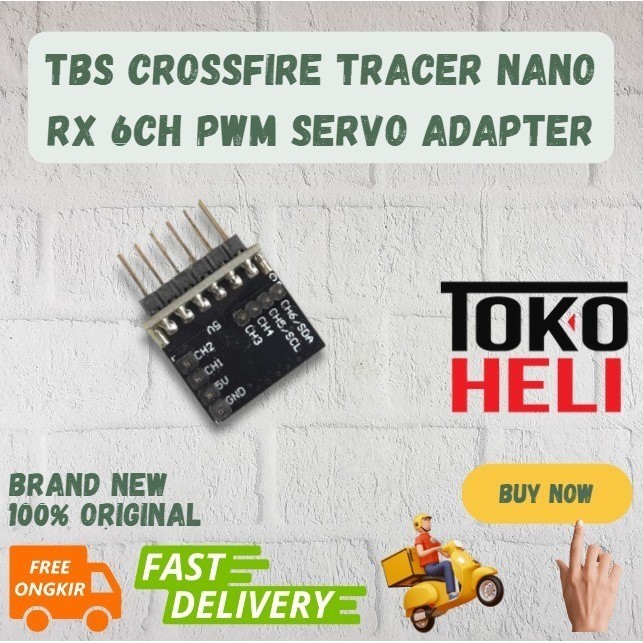 Jual NEW!! TBS Crossfire Tracer Nano RX 6CH PWM Servo Adapter | Shopee ...