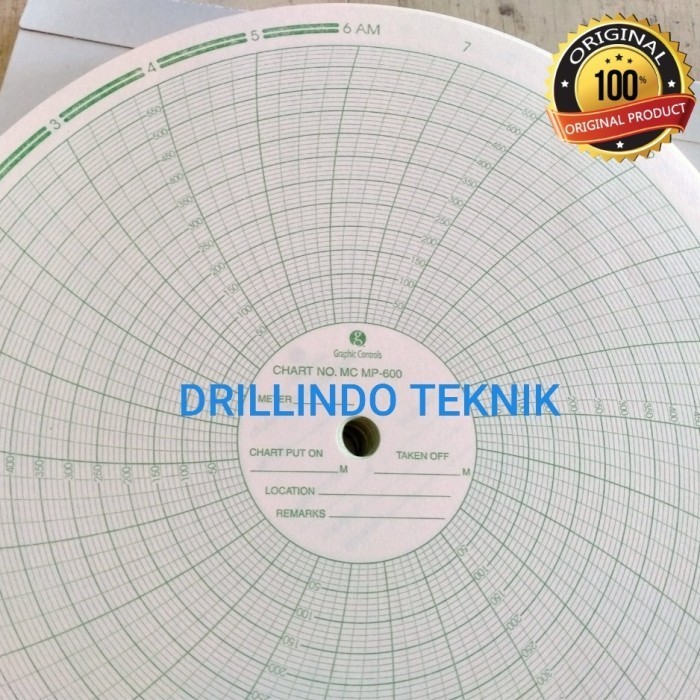 Jual Barton Chart Paper MC MP-600 Graphic Controls | Shopee Indonesia