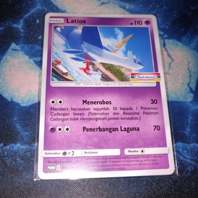 Jual Kartu Pokemon TCG ID Indonesia SM-P Latios Indomaret Promo | Shopee Indonesia