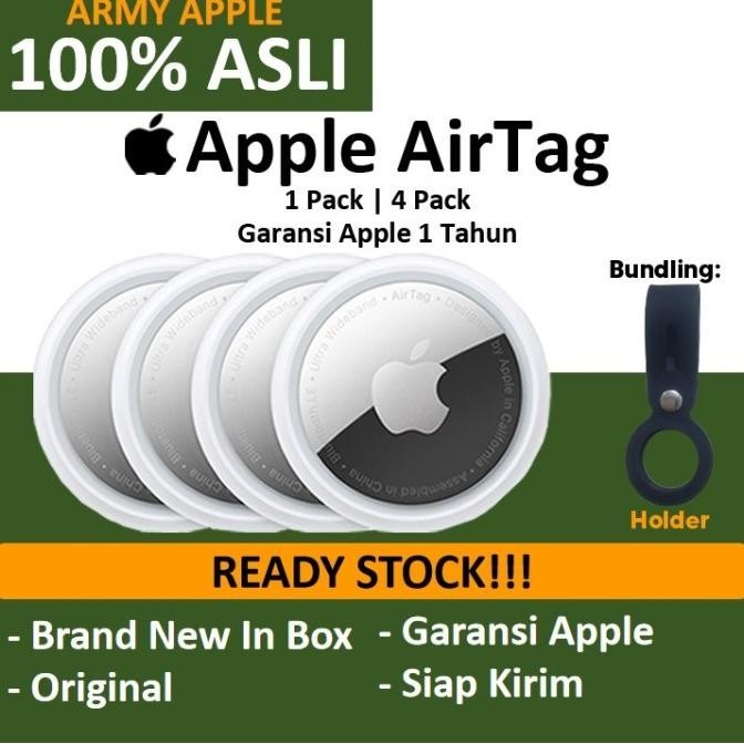 Jual Apple AirTag 2021 Original 1 / 4 Pack for iPhone AirTags Air Tag ...