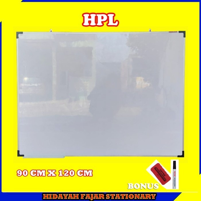 Jual Papan Tulis Whiteboard 90 X 120 Hpl | Shopee Indonesia