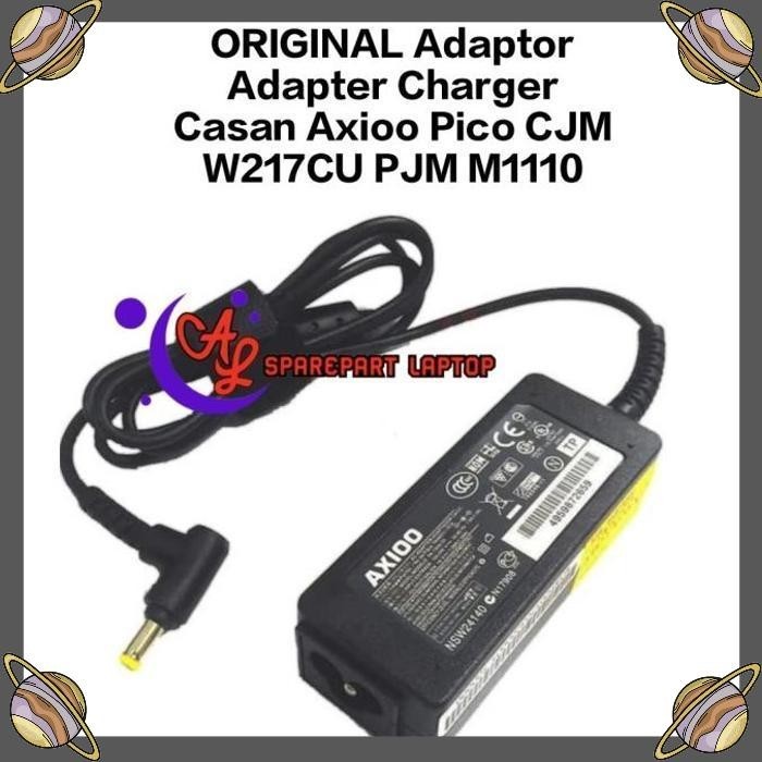 Jual [als] adaptor charger original laptop notebook axioo pico cjm ...