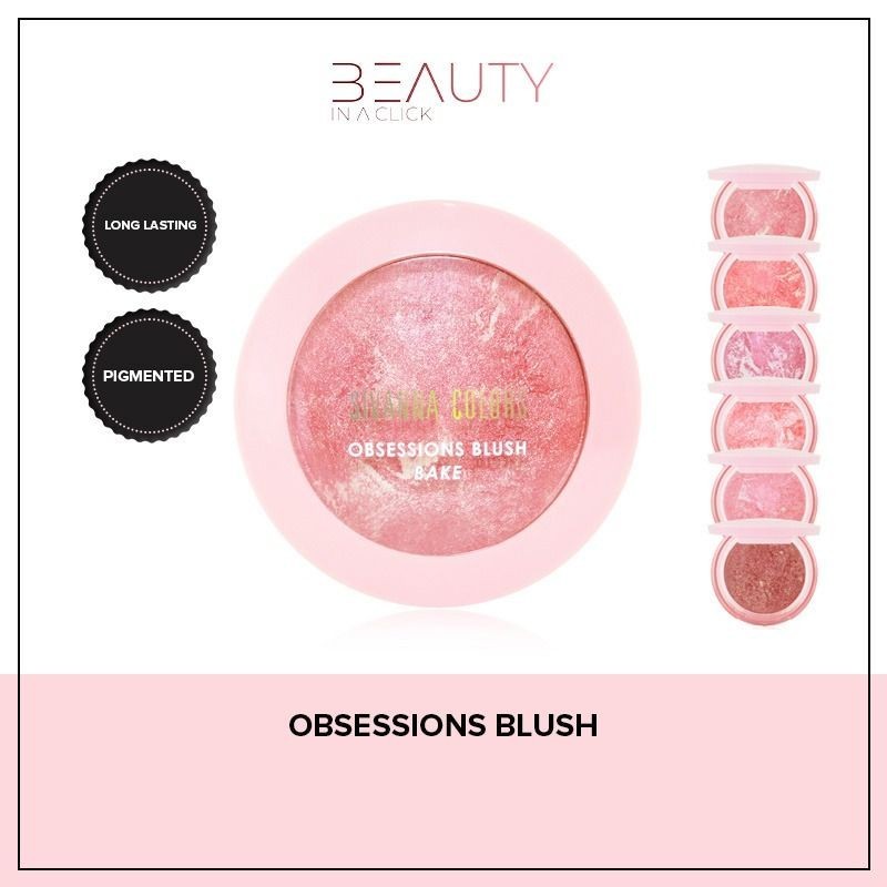 Jual SIVANNA Blush On - Obsessions Blush HF8104 Pigemnted Tahan Lama ...