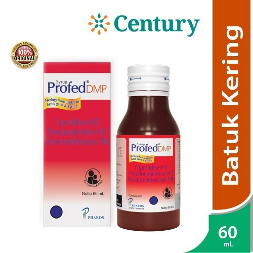 Jual Profed DMP Syrup 60ml/ batuk dan pilek/ batuk kering | Shopee ...