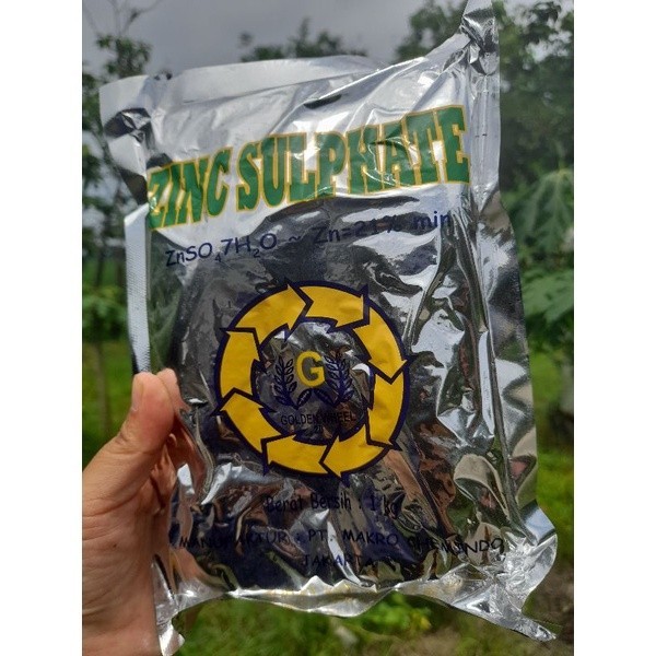Jual Pupuk Zinc Sulfat ZnSo4 Zink Sulfat Zn Grenjeng | Shopee Indonesia