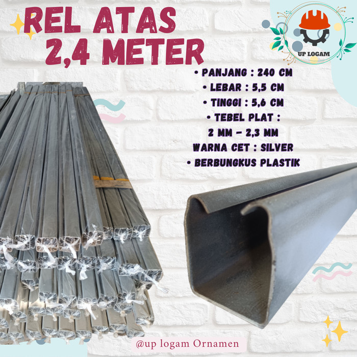 Jual Rel Atas Handerson Panjang 2,4 - 4 M Berbagai Ukuran Aksesoris ...