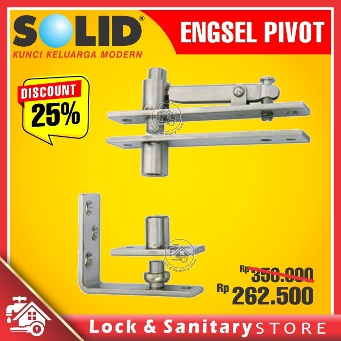 Jual Engsel Pivot Solid Ep Sld 600 Us 32D Engsel Putar Poros | Shopee ...