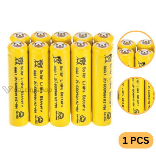 Jual Baterai A3 Rechargeable 600mAh Battery AAA Cas Ni-Cd Batre Isi ...