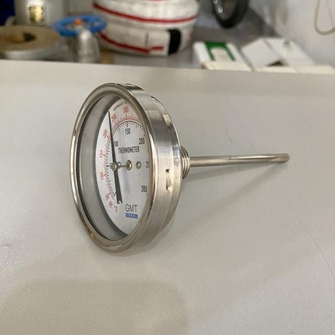 Jual GMT Thermometer Bimetal Diameter 2" 50mm - Model Payung Stainless ...