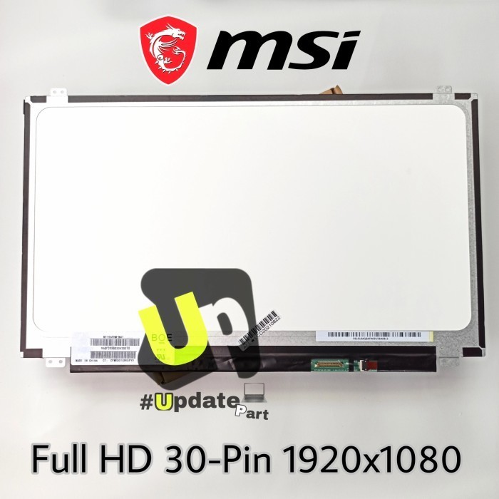 Jual Lcd Led 15.6 Slim 30 Pin Full Hd Msi Gl62 6Qf 7Qf Gl62M Gp62 Ms ...