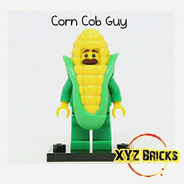 Jual Lego 71018-4 Series 17 - Corn Cob Guy Minifigure | Shopee Indonesia
