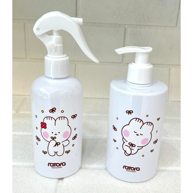 Jual Miniso Ratora Lotion Bottle (300mL) Botol Travel Botol Miniso ...