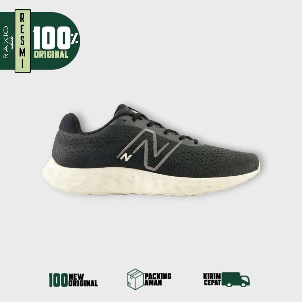 Jual Sepatu Lari New Balance 520 Black White M520FB8 Original Ori Asli ...