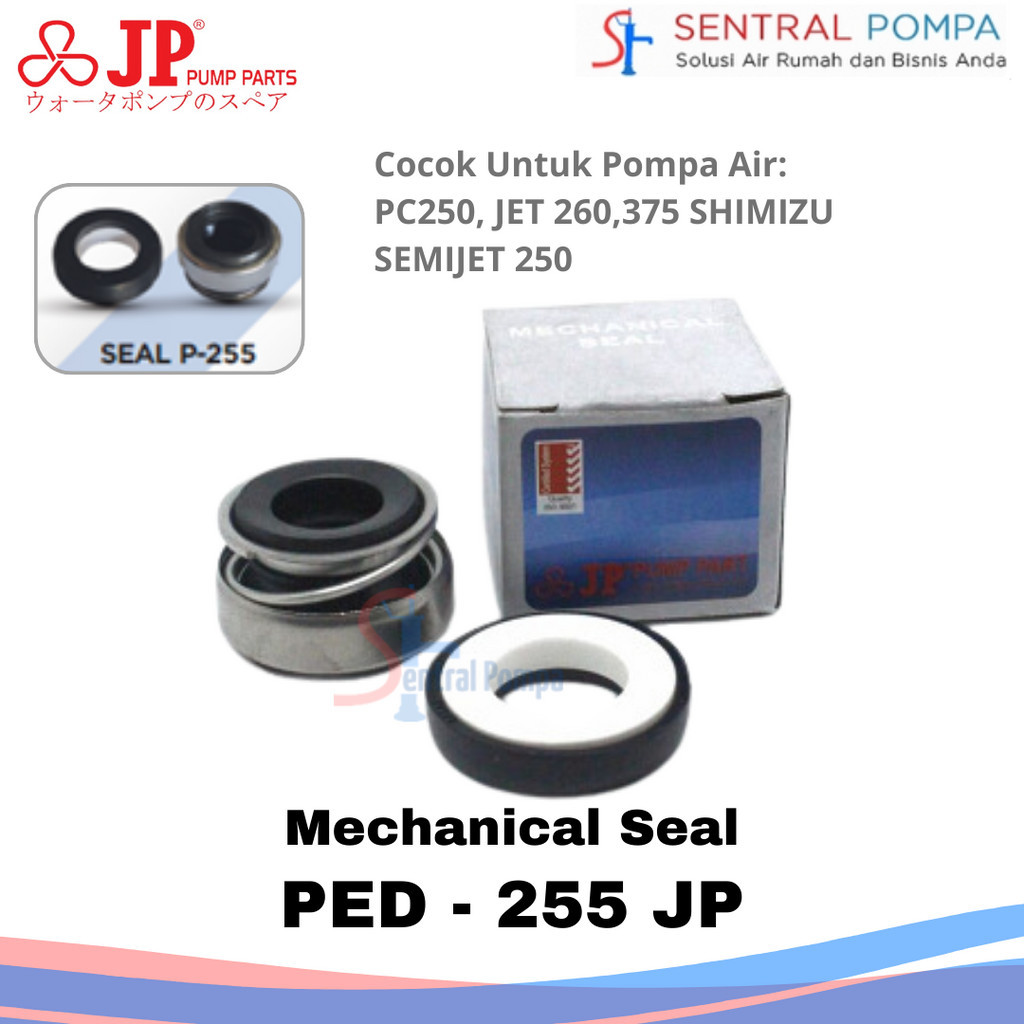Jual Seal PED 255 JP Mechanical Seal / Shaft Seal Pompa Pedrollo Shimizu | Sentral Pompa ...