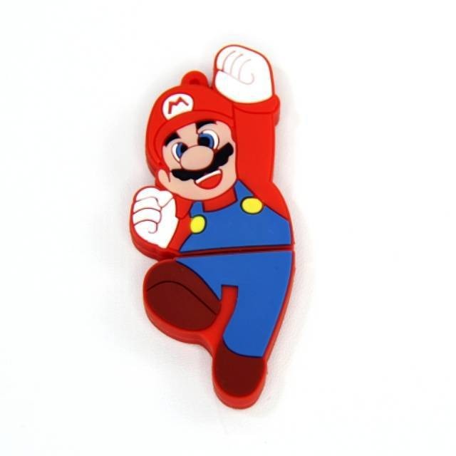 Jual USB FLASHDISK KARAKTER MARIO BROS 2D 8/16/32GB | Shopee Indonesia