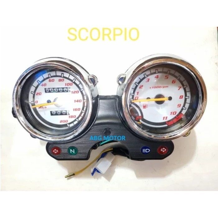 Jual SPEEDO SPEEDOMETER KILOMETER KOMPLIT YAMAHA SCORPIO | Shopee Indonesia