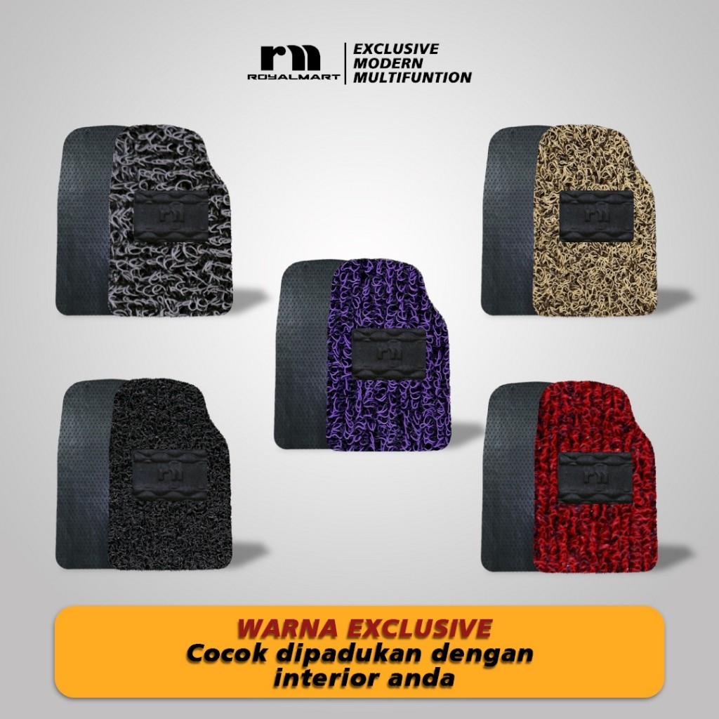 Jual ROYAL MART Karpet Mobil Mie Custom BARIS 3 ONLY (1PCS) | Shopee ...