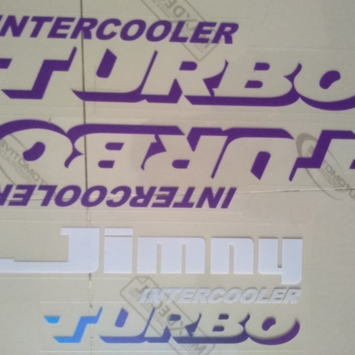 Jual Sticker Decals Jimny JA11 Tur | Shopee Indonesia