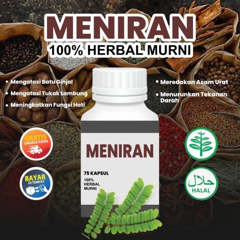 Jual KAPSUL MENIRAN KEMASAN BOTOL 75 KAPSUL | Shopee Indonesia