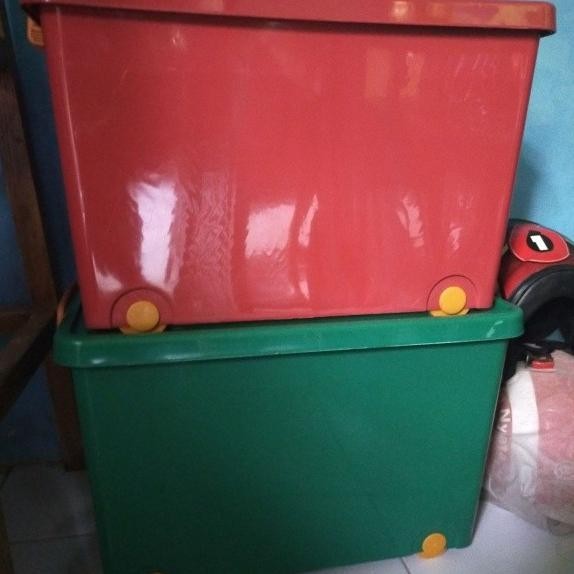 Jual Best! Box Container Roda 30 Liter LG Kualitas Shinpo Kontainer ...