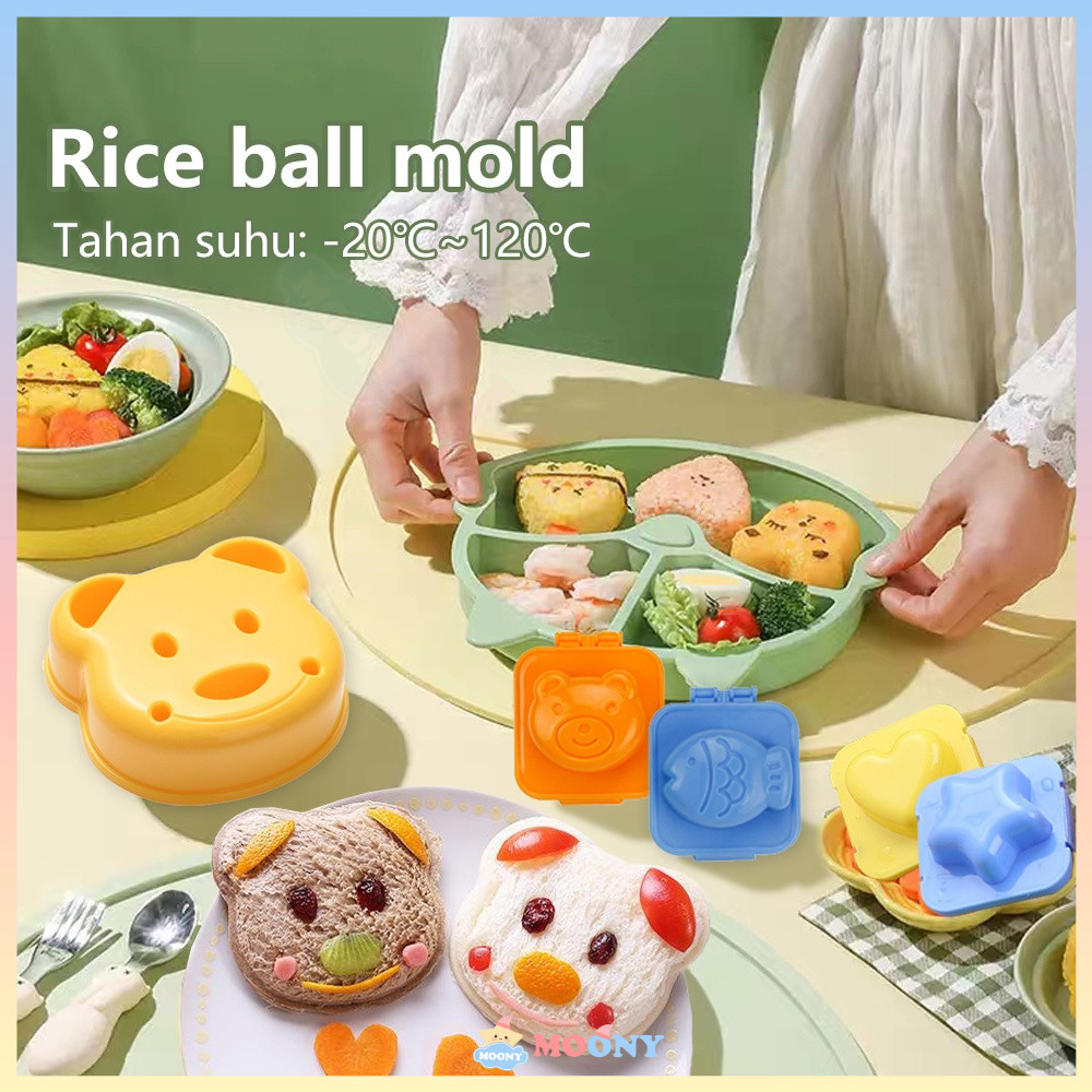 Jual Moony Cetakan jelly agar agar puding Cetakan kue nasi bento ...